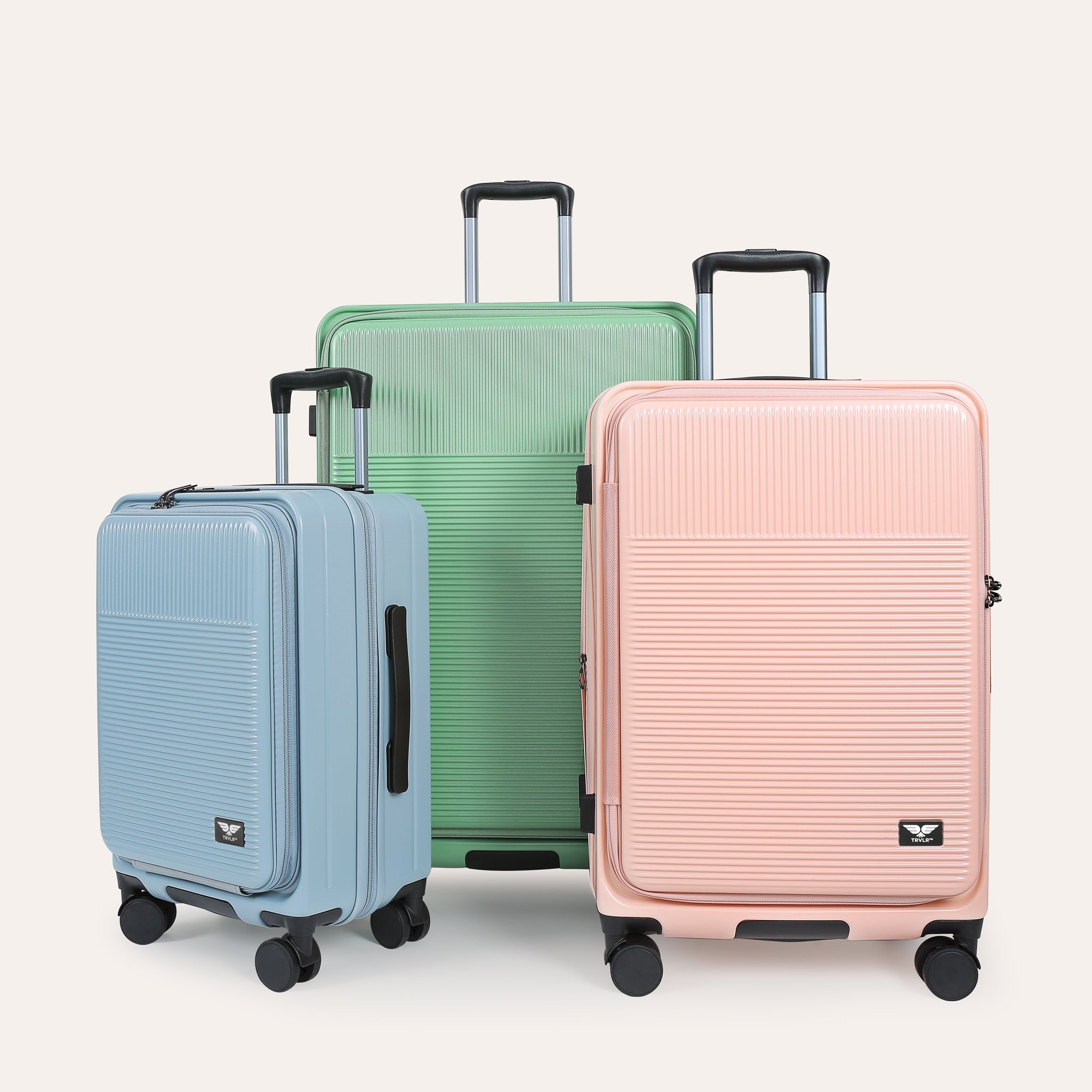 Lightweight Smart Luggage Sets | Sustainable Suitcases by TRVLR™